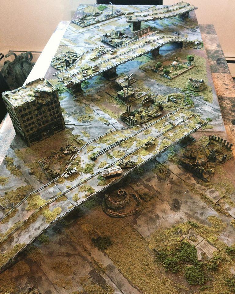 Dropzone, Dzc, Terrain - Dropzone Commander Table (half) - Gallery - DakkaDakka